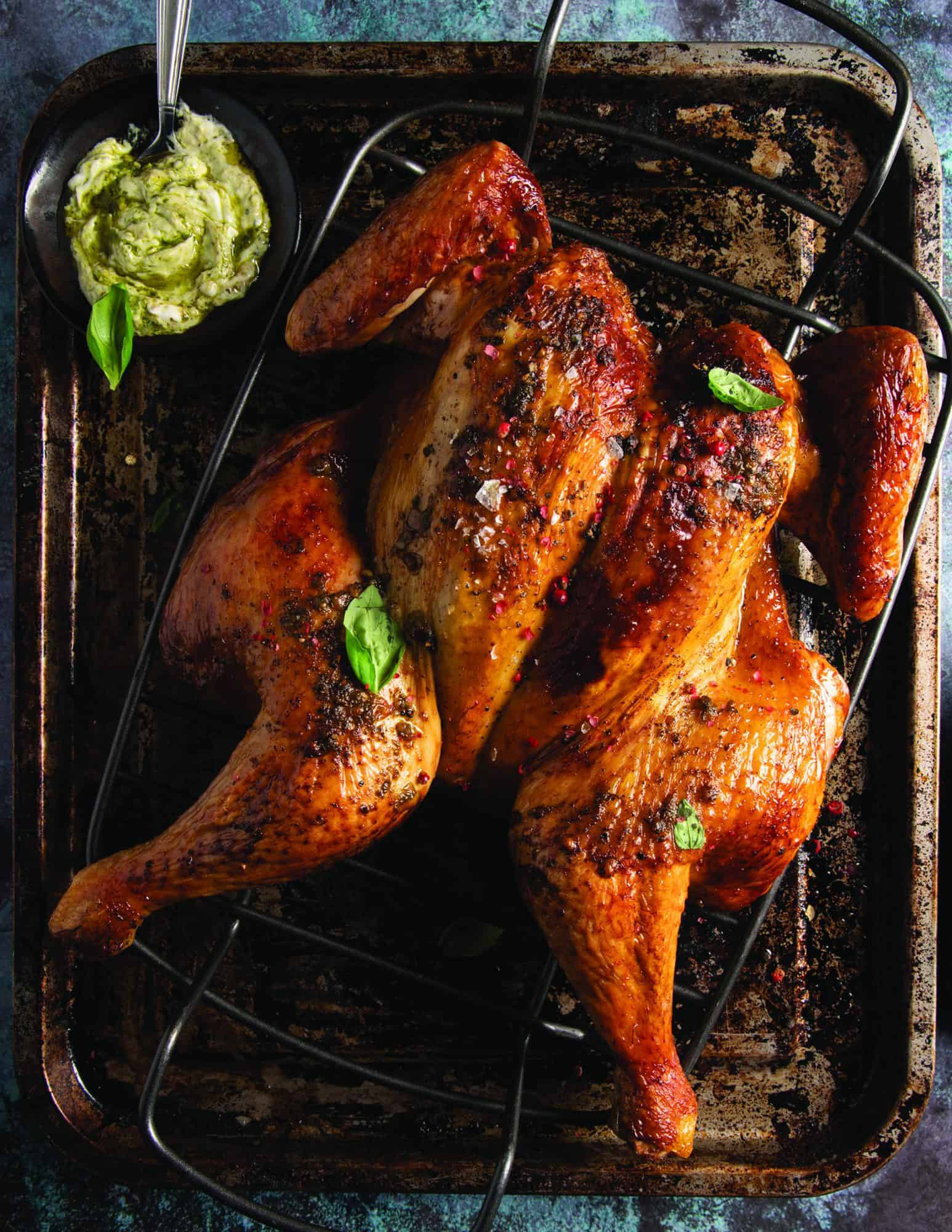 Ricotta-Stuffed Spatchcooked Roast Chicken Recipe - National Dairy ...