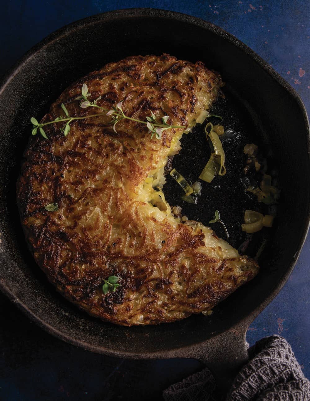 Potato Straw Cake Recipe - National Dairy Council Ireland