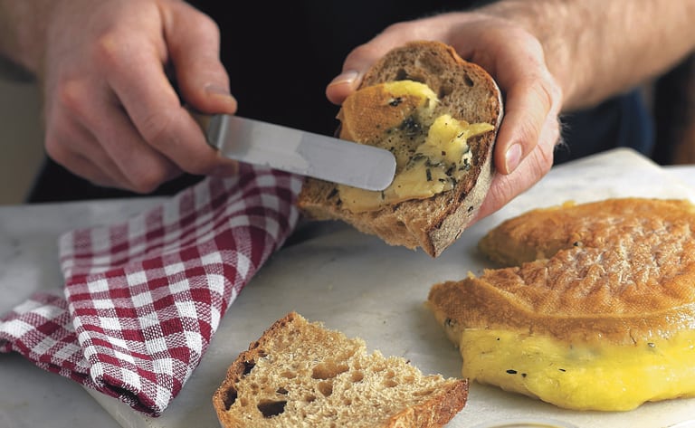 Baked gubbeen with thyme and garlic - National Dairy Council Ireland