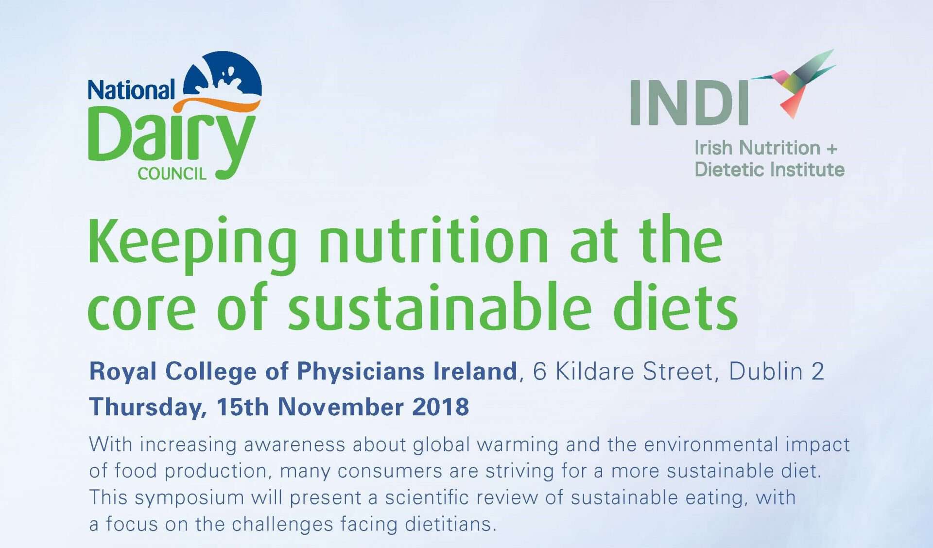 Keeping Nutrition At The Core Of Sustainable Diets - National Dairy ...